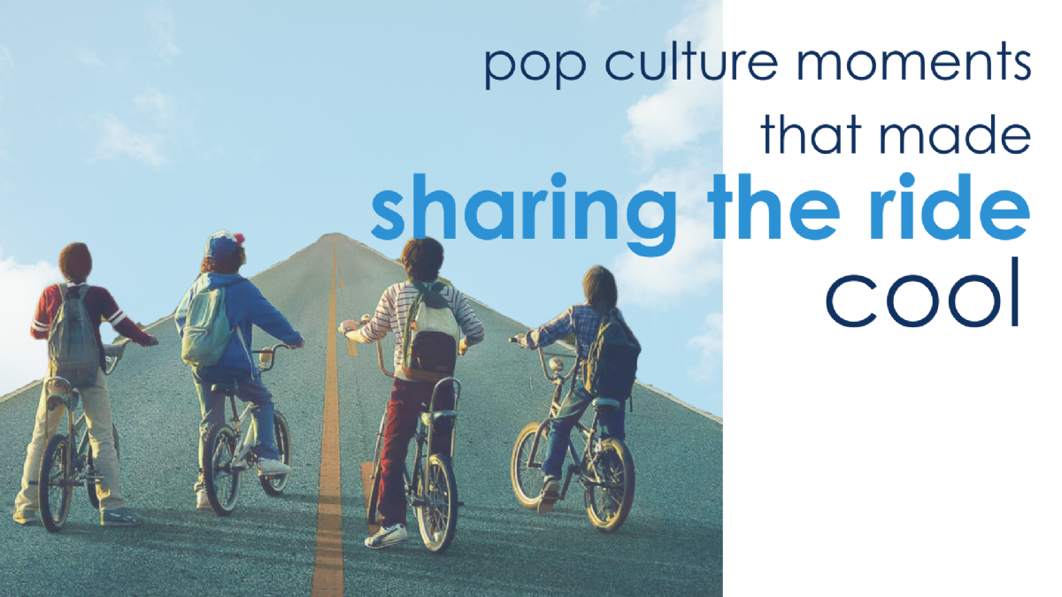 5 Pop Culture Moments that Made Sharing the Ride Cool