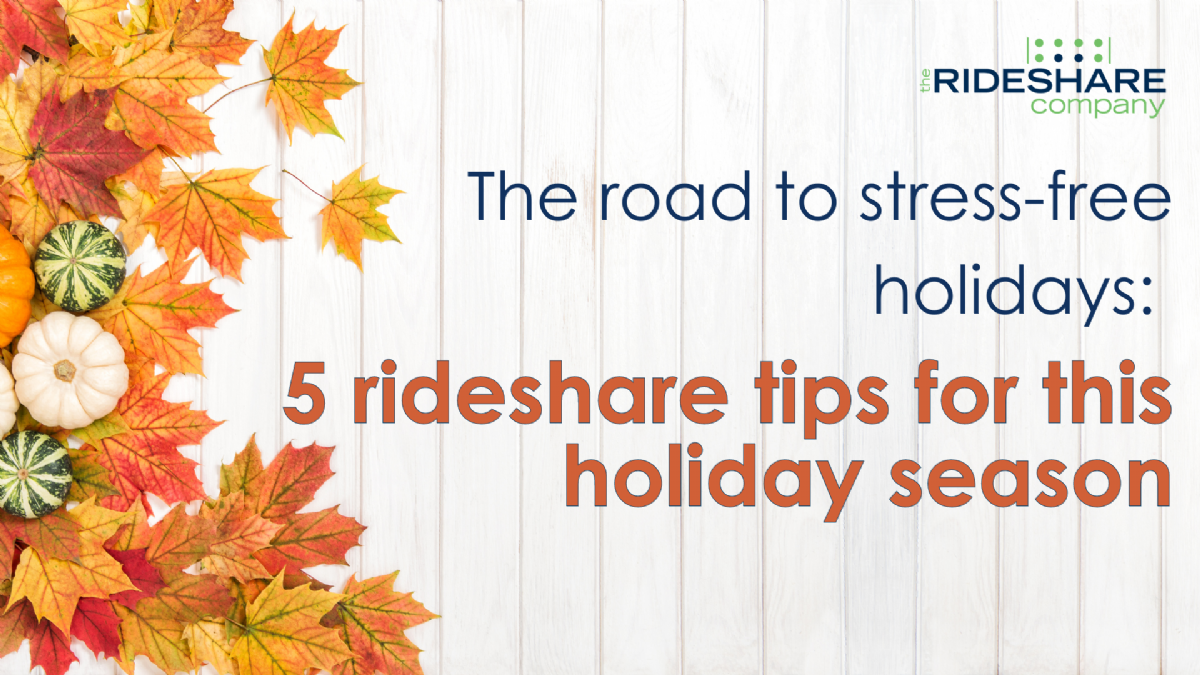 Carpool, Transit, Shuttles: Rideshare Tips for the Holidays